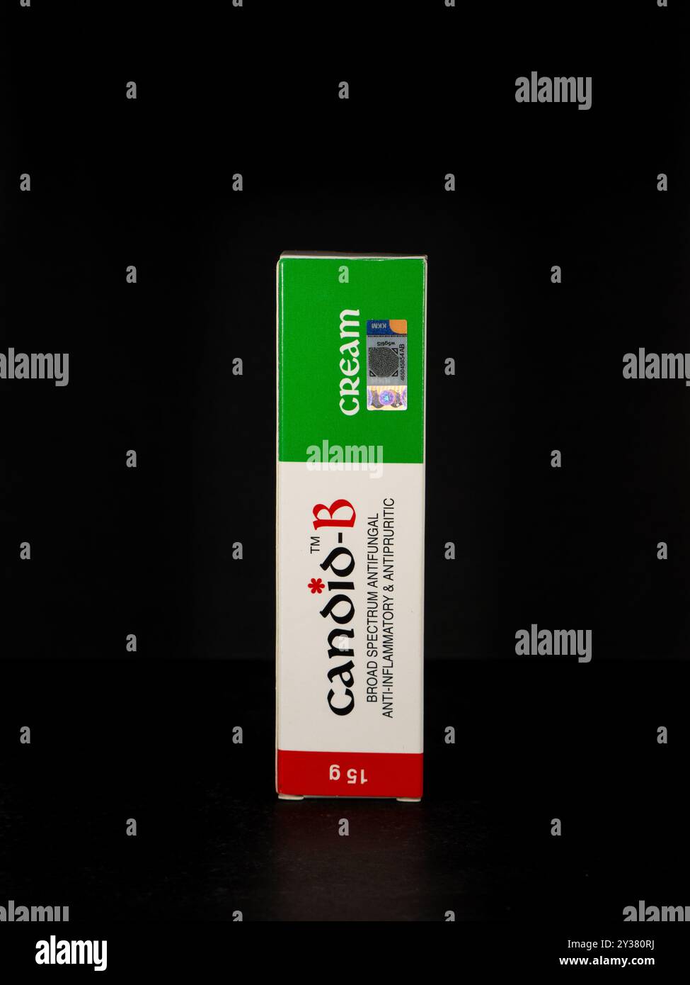 Candid-B cream box highlighting its antifungal and anti-inflammatory ...