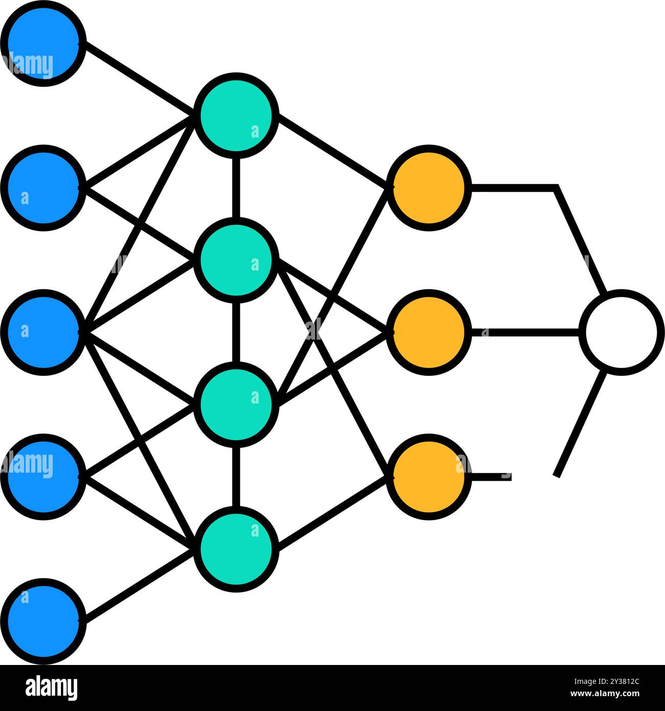 program hierarchy artificial intelligence icon color illustration Stock ... program hierarchy artificial intelligence icon color illustration Stock ...