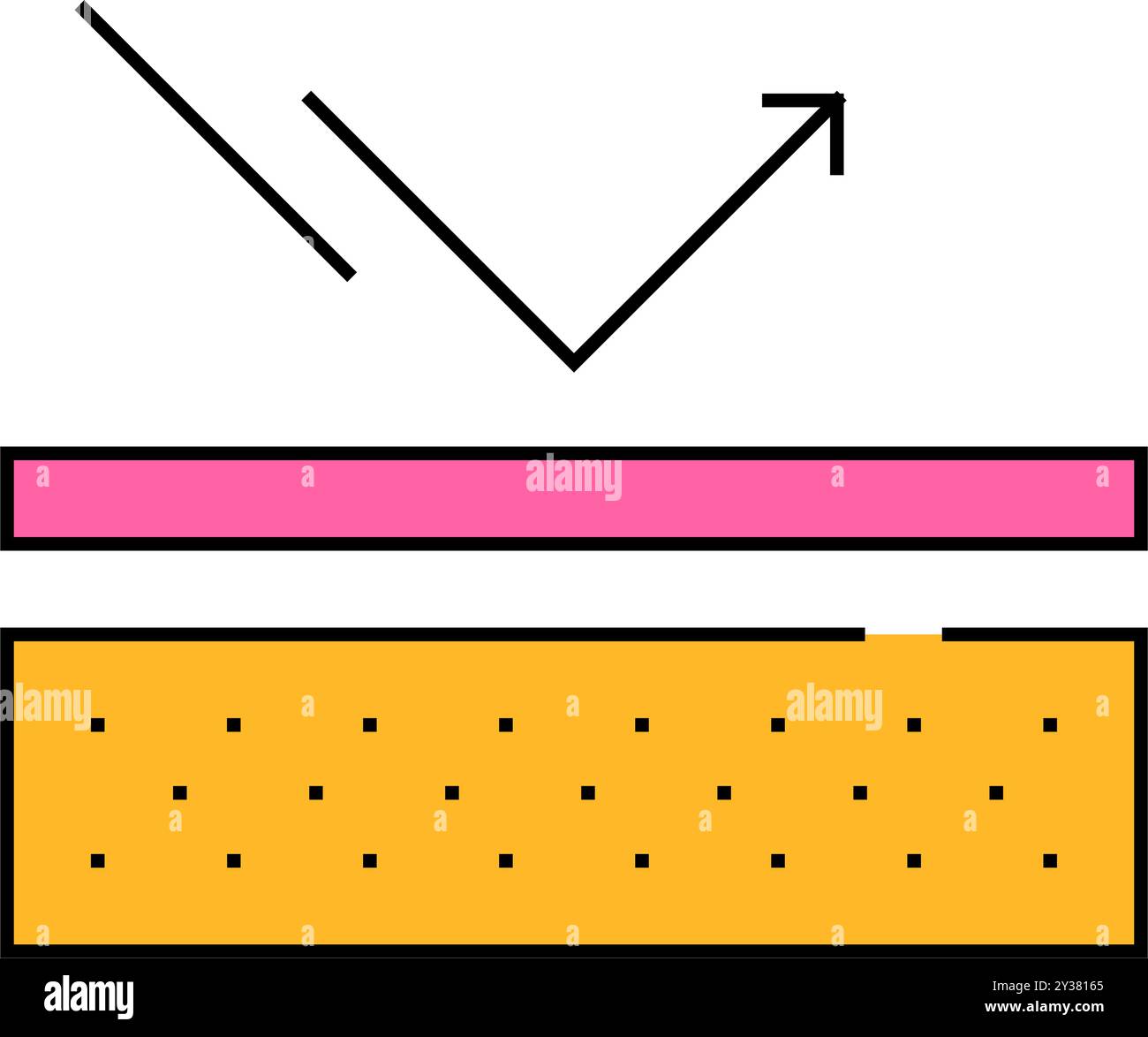 sunscreen protective skin layer icon color illustration Stock Vector ...
