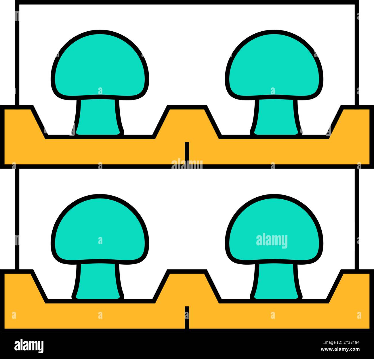 Oyster mushroom farm Cut Out Stock Images & Pictures - Alamy