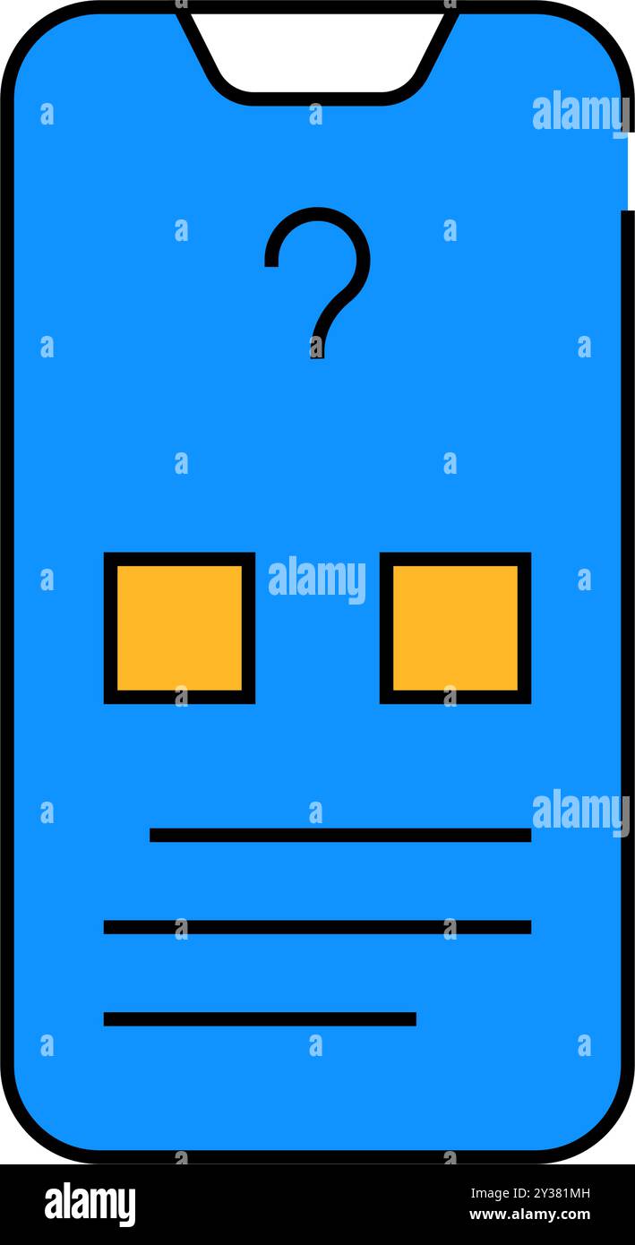 electronic voting sign icon color illustration Stock Vector Image & Art ...