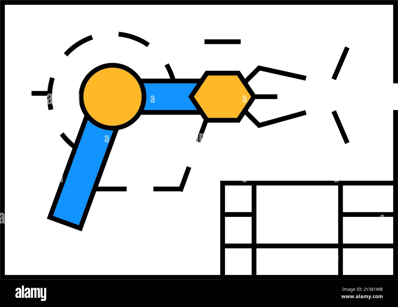 modern weapon plan icon color illustration Stock Vector Image & Art - Alamy
