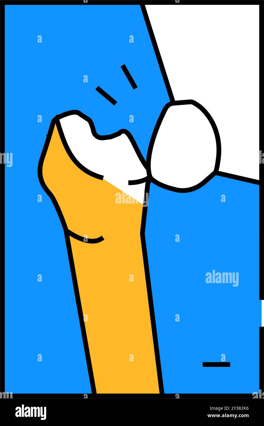 Skull fracture icon color hi-res stock photography and images - Alamy