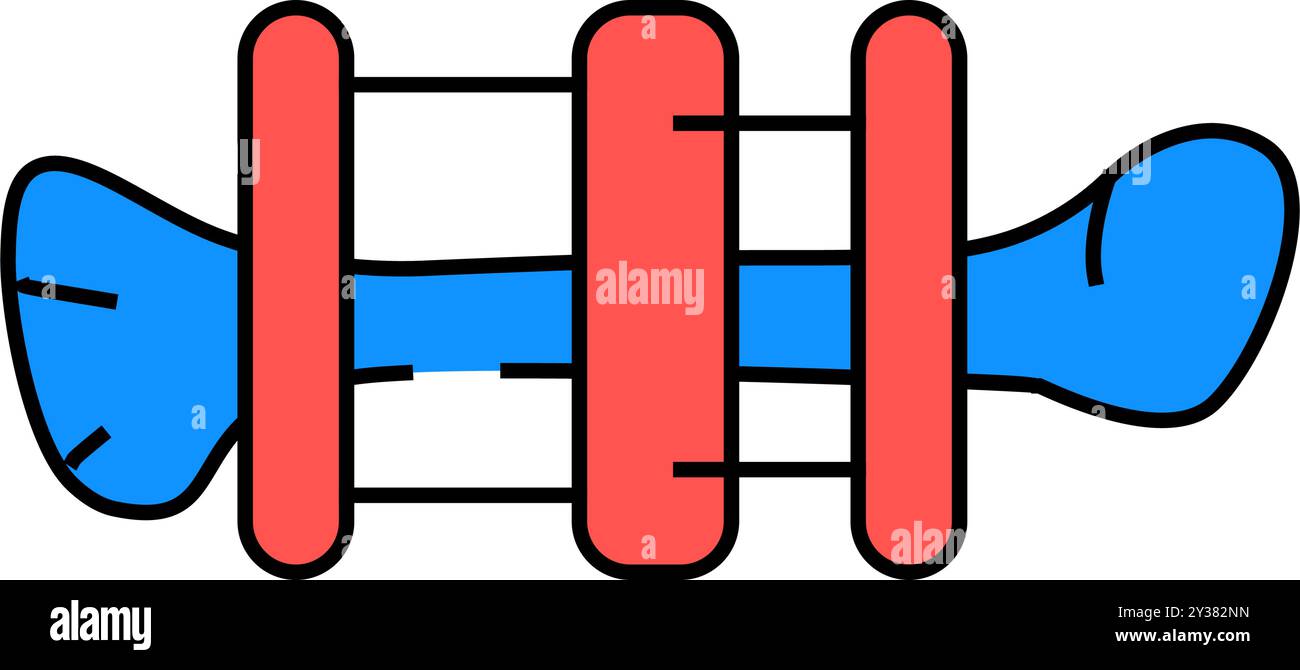 Ilizarov apparatus icon color illustration Stock Vector Image & Art - Alamy