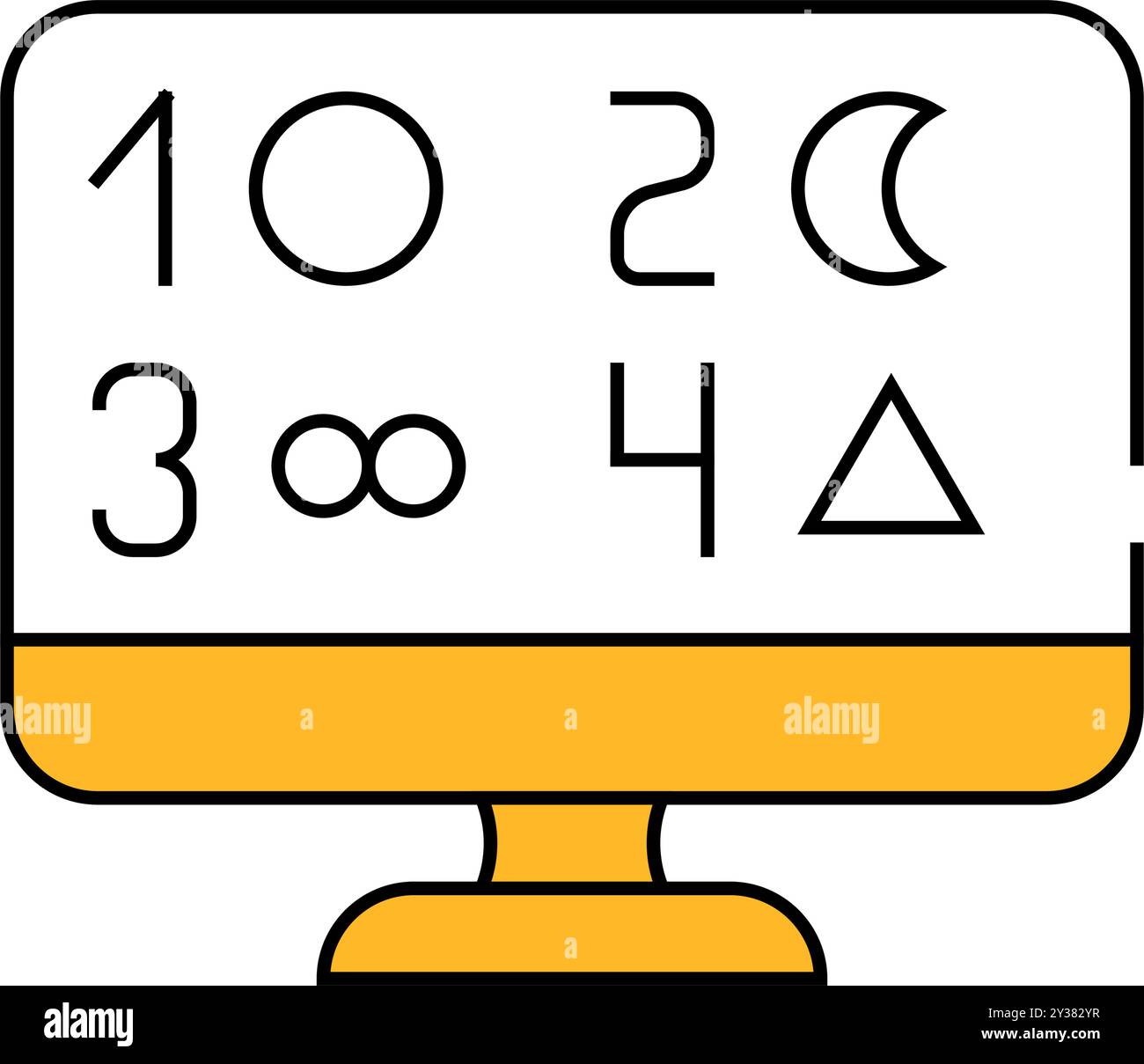 phobia test icon color illustration Stock Vector Image & Art - Alamy