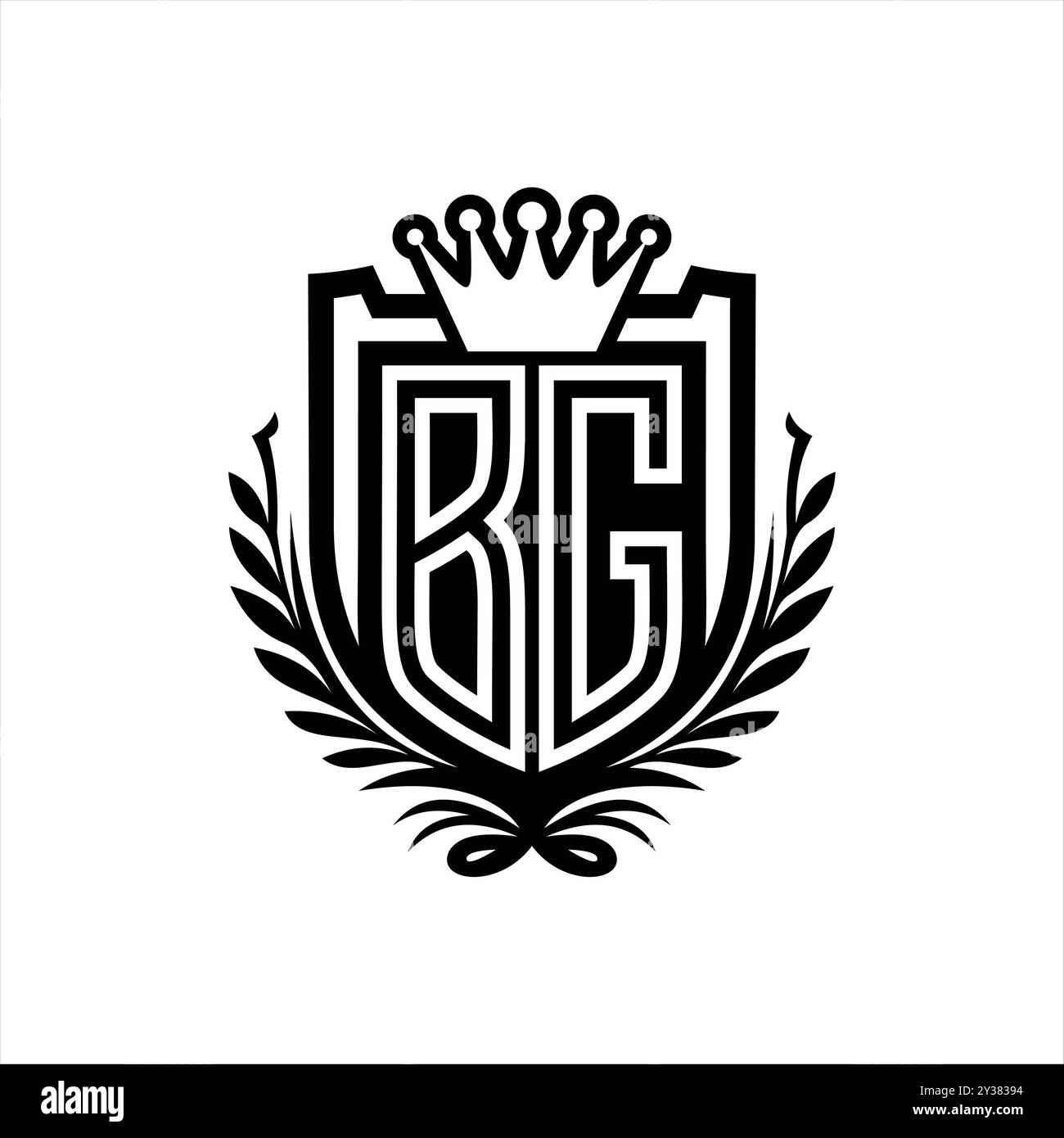 Bg logos Black and White Stock Photos & Images - Alamy