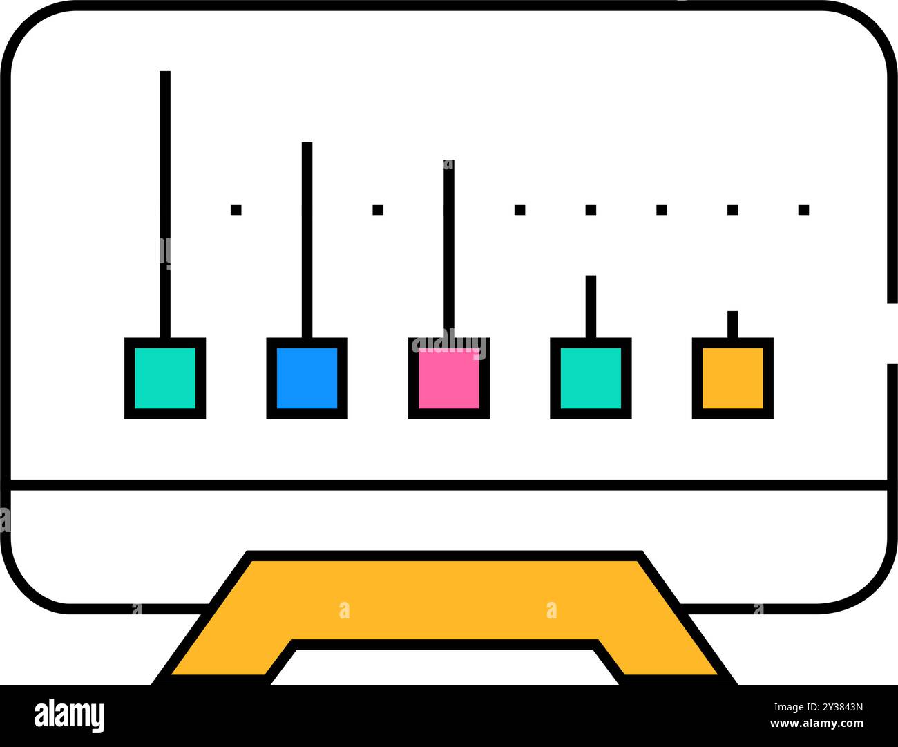 Minimum pass rating color icon hi-res stock photography and images - Alamy