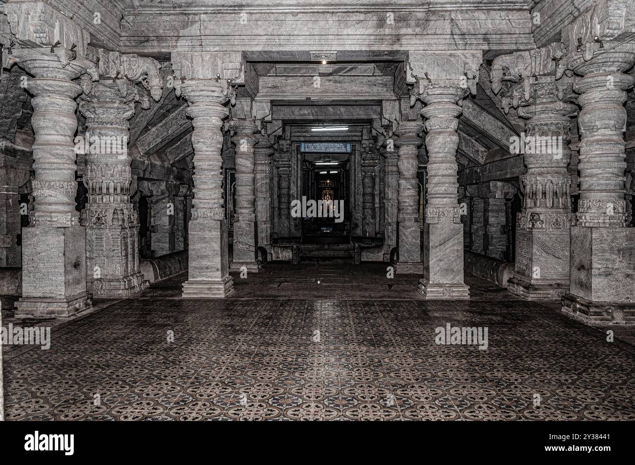 Portion of the Thousand Pillars Temple - Saavira Kambada Basadi at ...