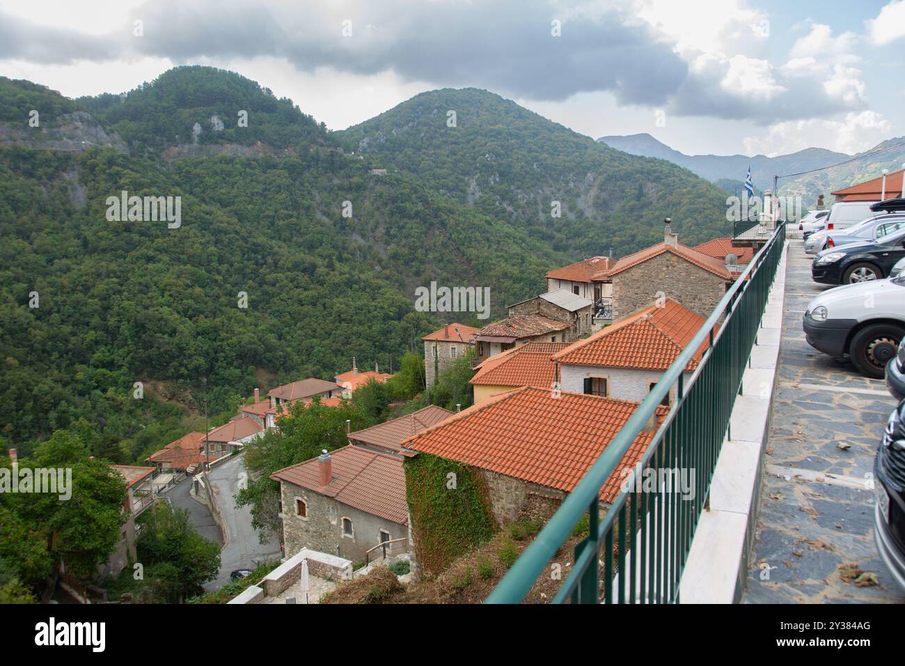 Lagadia village, Arkadia,Greece Stock Photo - Alamy