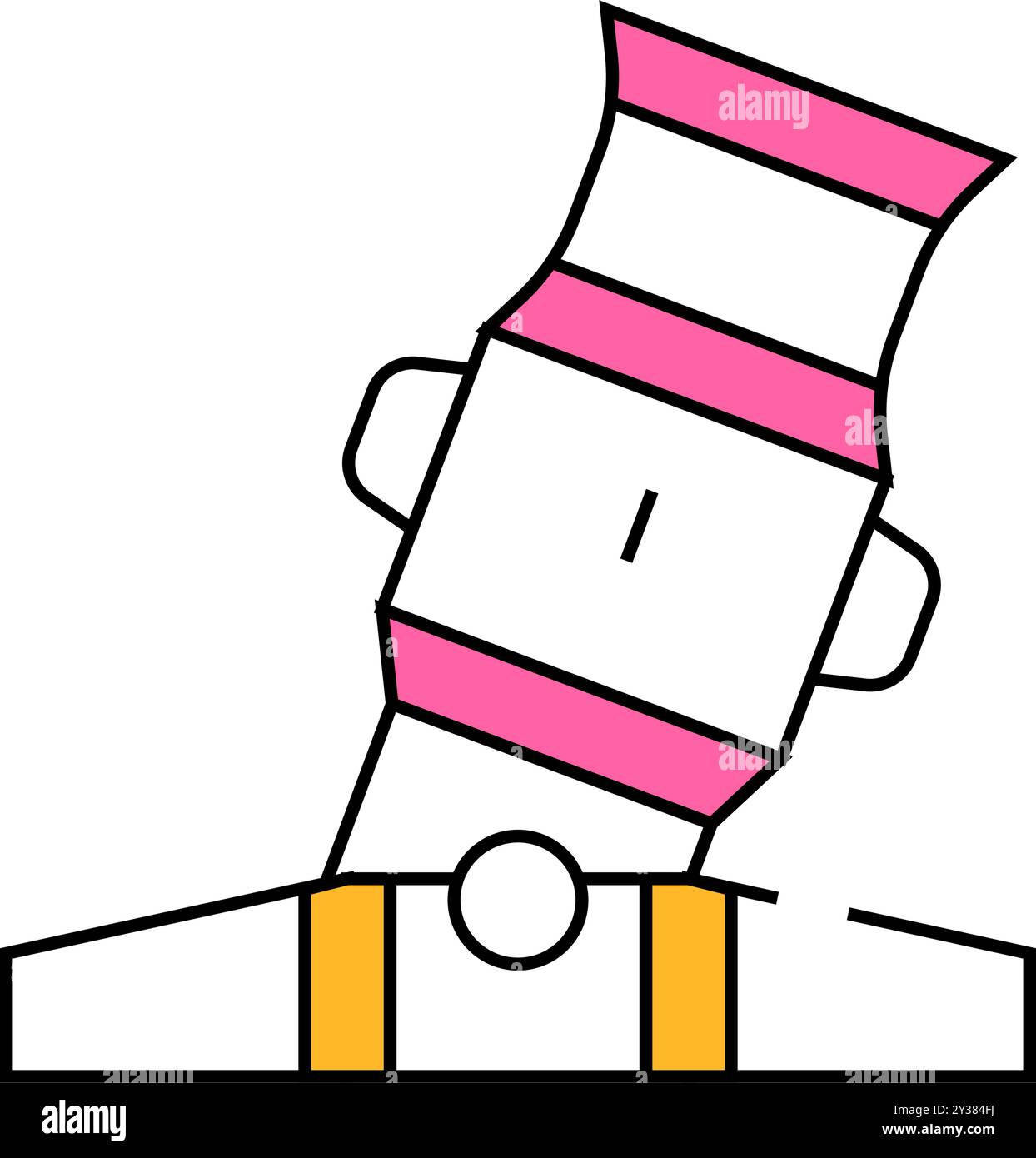 mortar weapon icon color illustration Stock Vector Image & Art - Alamy