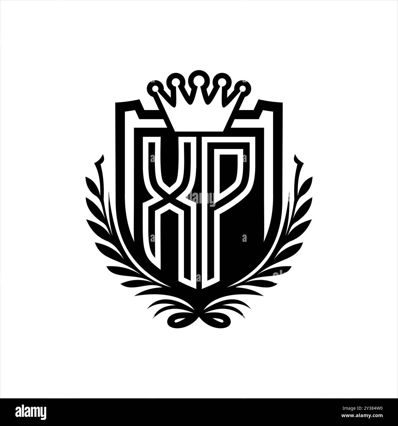 Xp logo design hi-res stock photography and images - Alamy