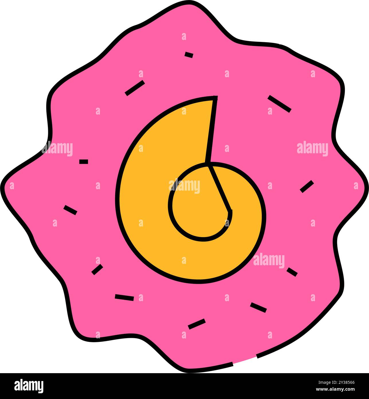 natural science lesson icon color illustration Stock Vector Image & Art ...