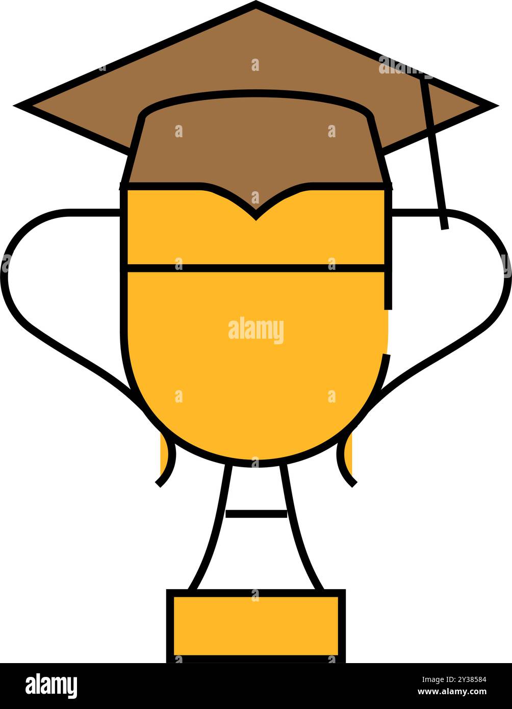 student cup award icon color illustration Stock Vector Image & Art - Alamy