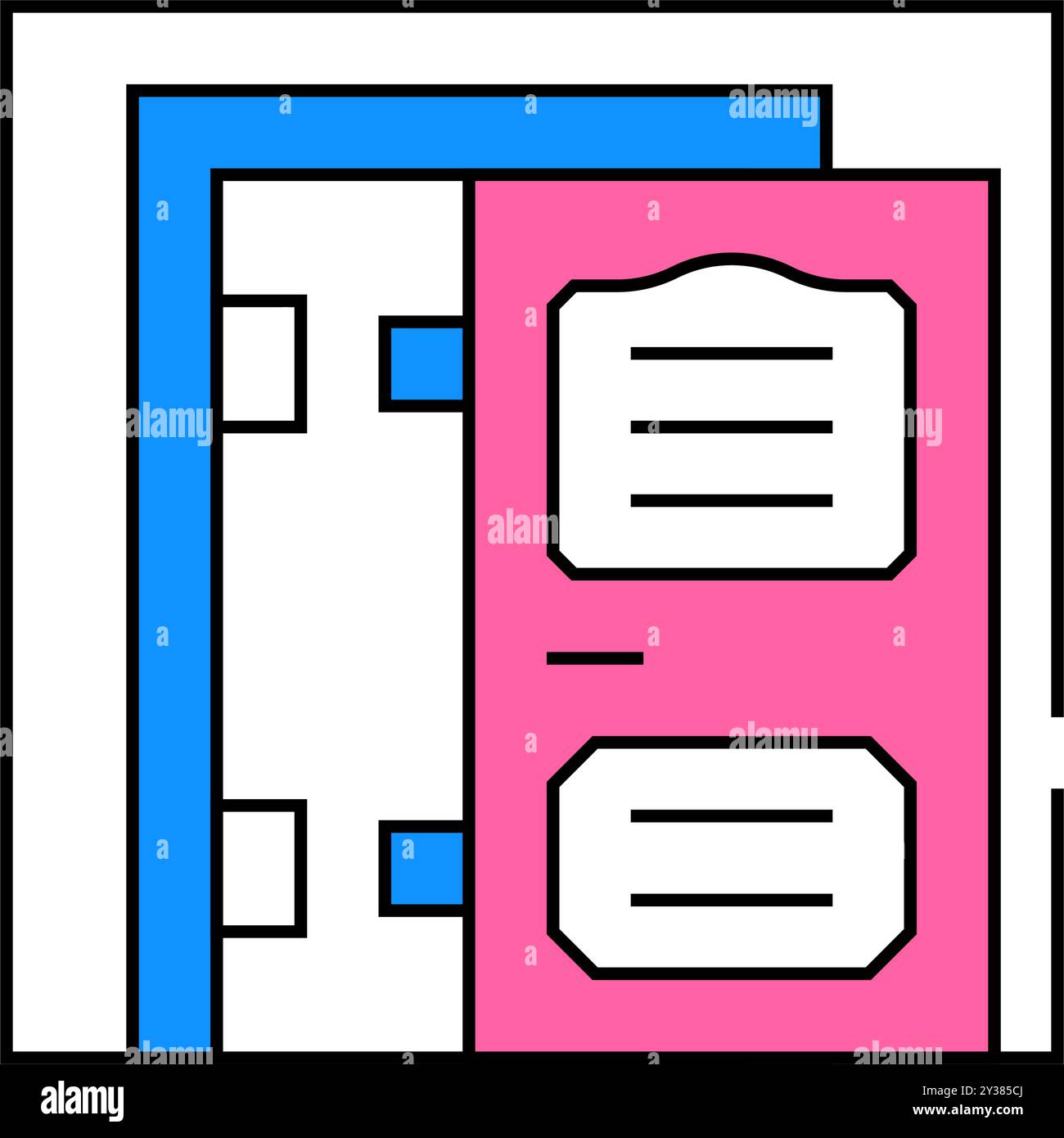 door installation icon color illustration Stock Vector Image & Art - Alamy
