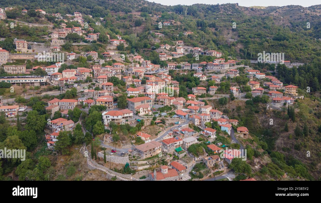 Lagadia village, Arkadia, Greece Stock Photo - Alamy