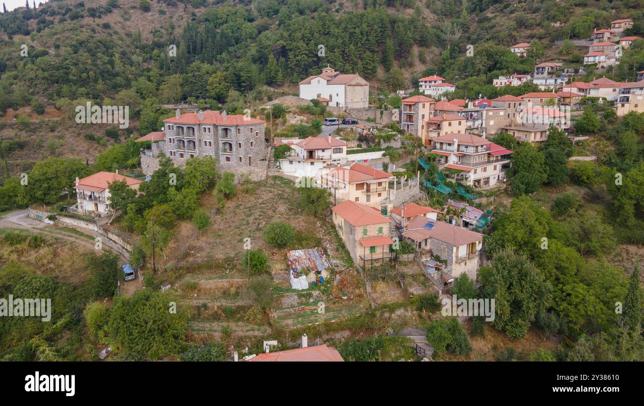 Lagadia village hi-res stock photography and images - Alamy