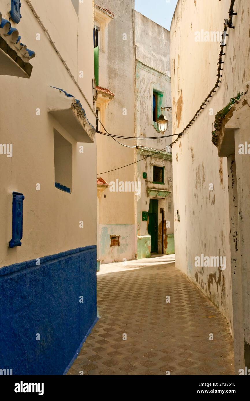the fortified city of Asilah, on the northwestern tip of Morocco, 42 ...