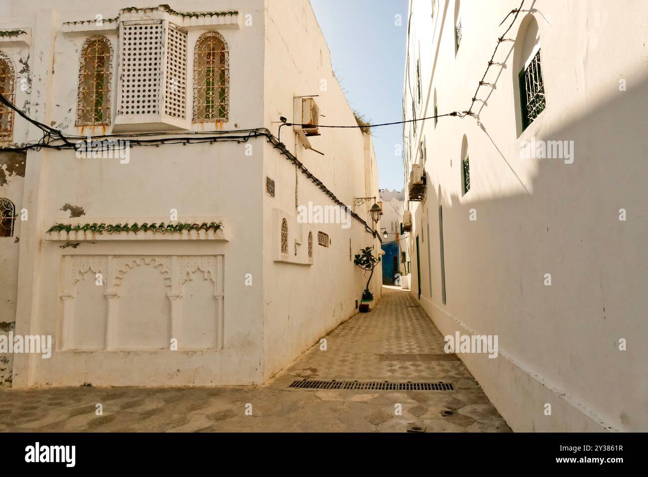 the fortified city of Asilah, on the northwestern tip of Morocco, 42 ...