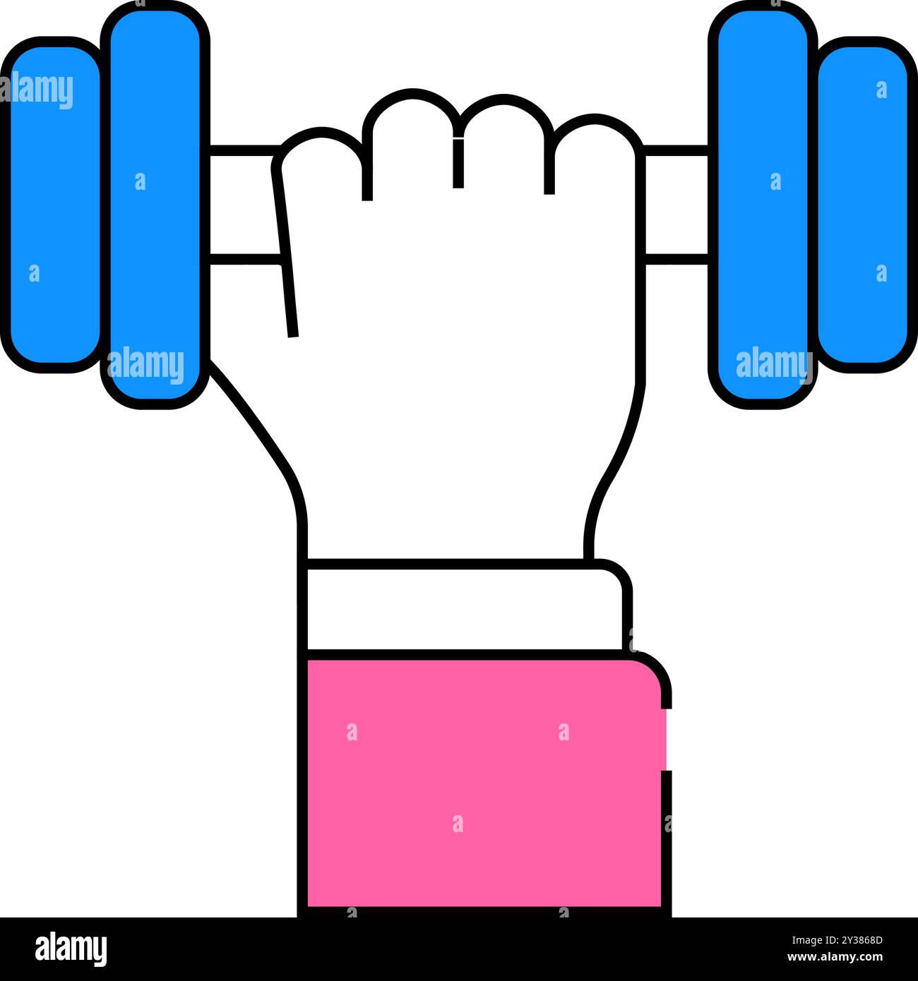 physical activity sign icon color illustration Stock Vector Image & Art ...