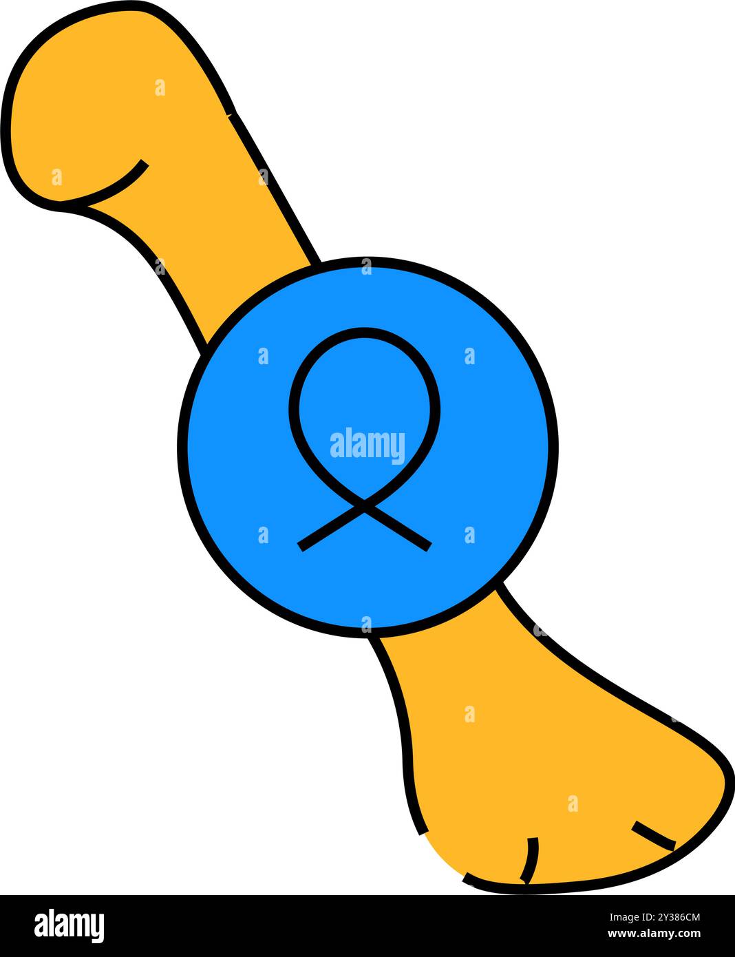 Bone cancer color icon Cut Out Stock Images & Pictures - Alamy