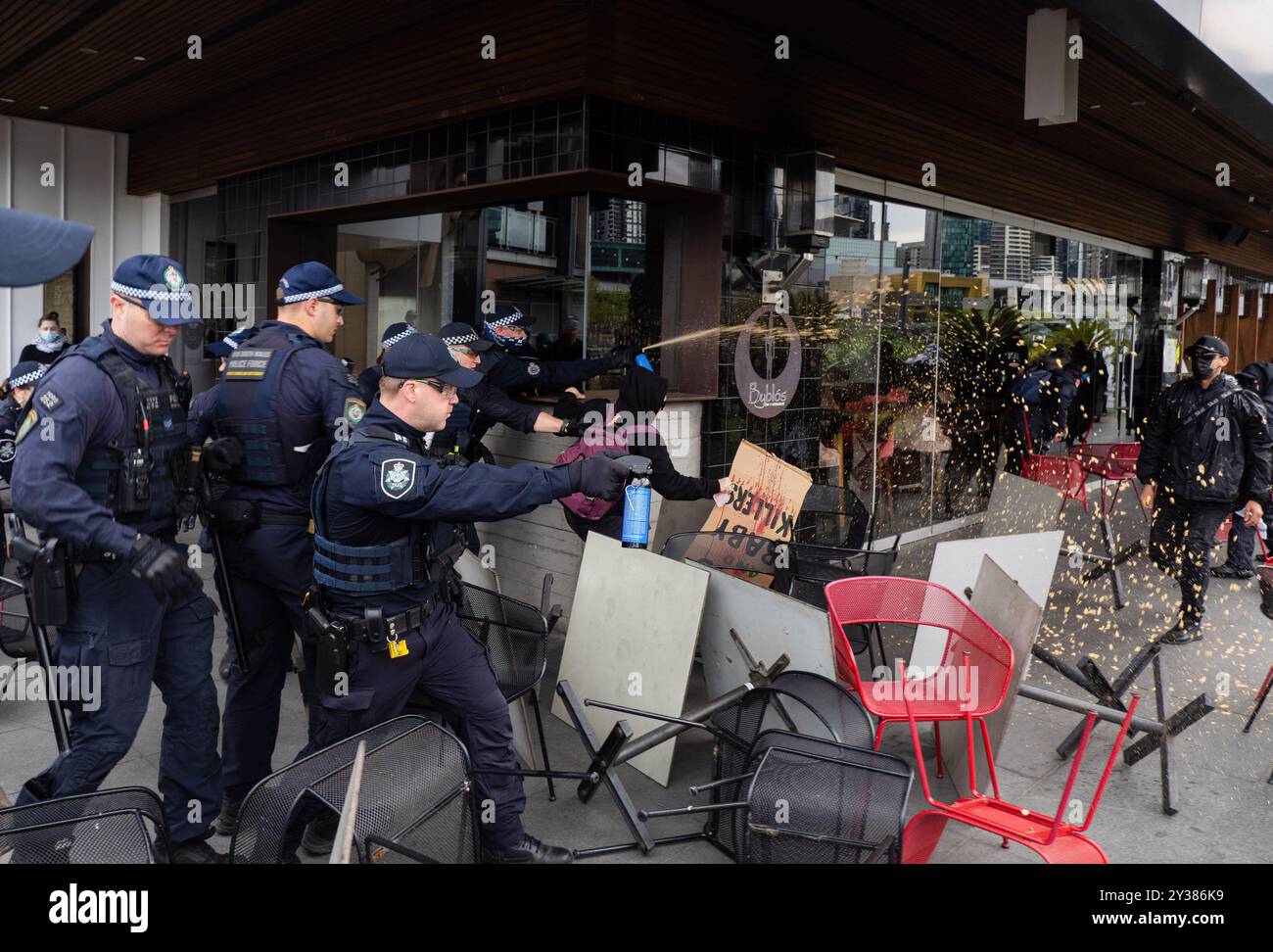 New South Wales Police Force officers brought to Melbourne for the ...