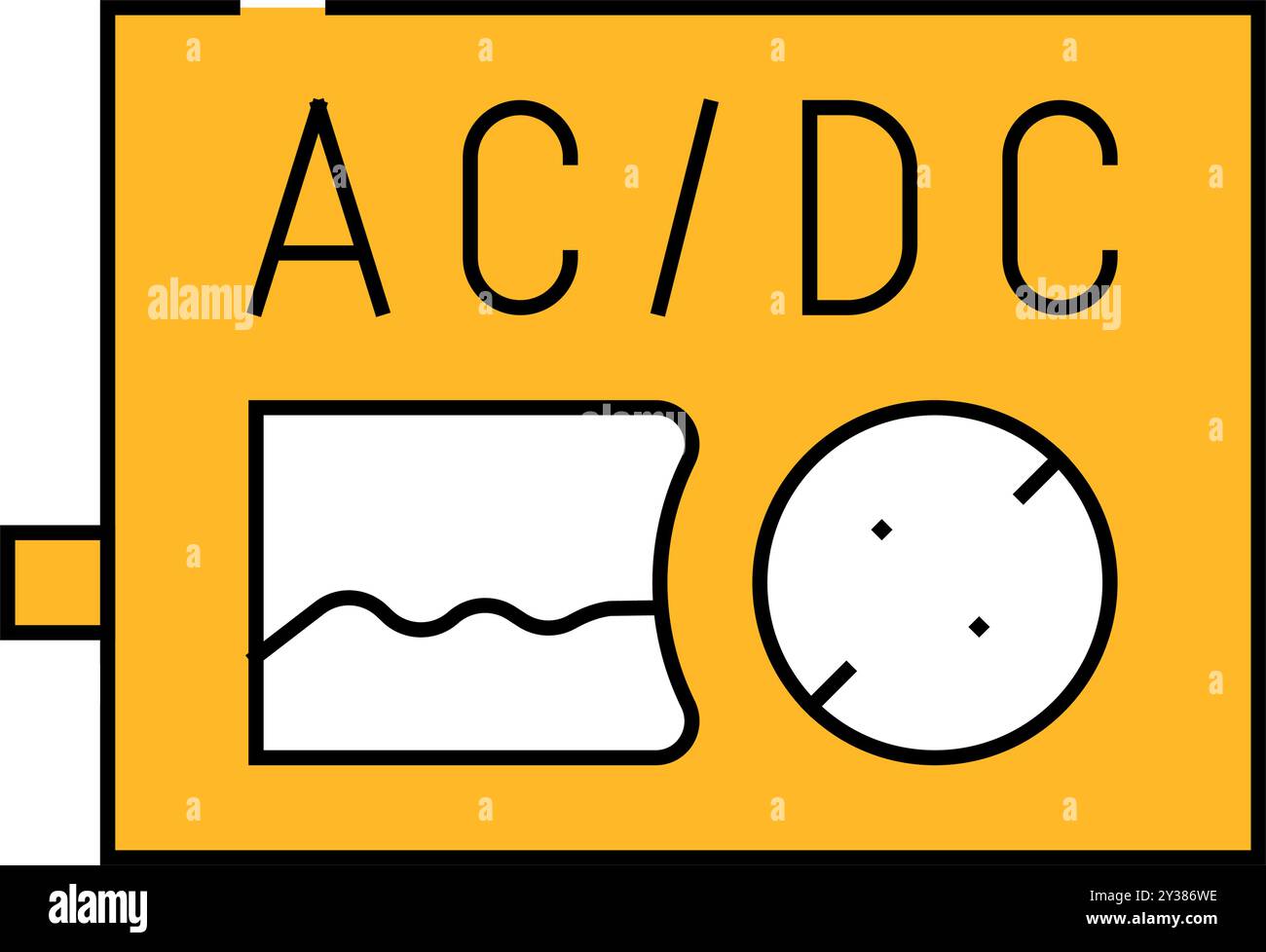 inverter electric equipment icon color illustration Stock Vector Image ...