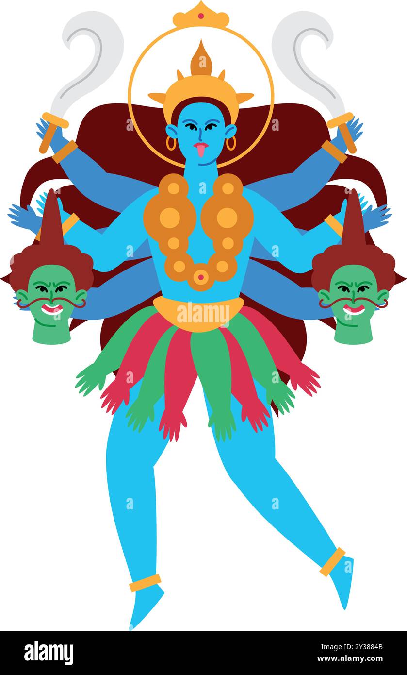Kali character hi-res stock photography and images - Alamy