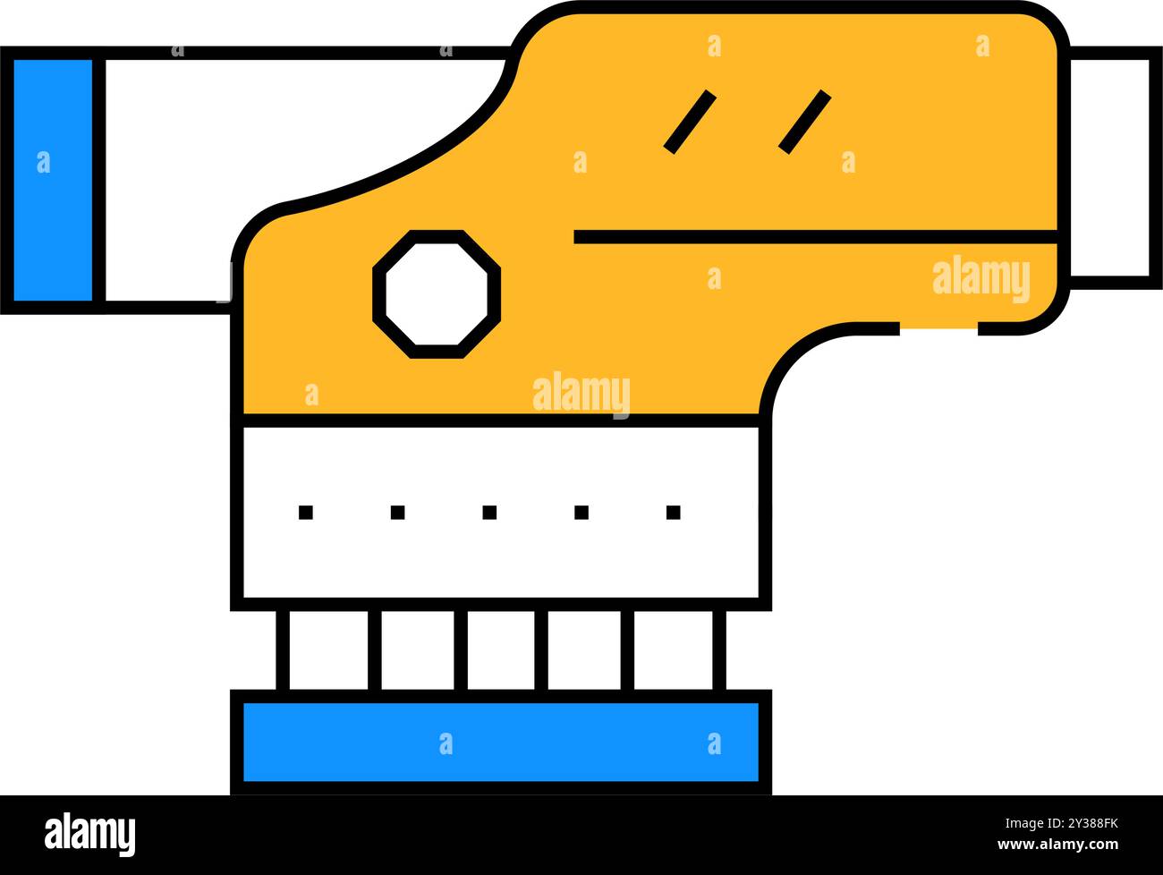 optical level gadget icon color illustration Stock Vector Image & Art ...
