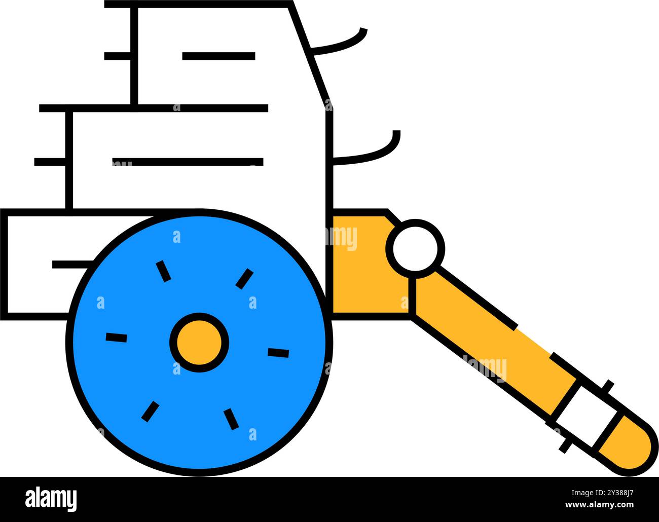 organ antique gun icon color illustration Stock Vector Image & Art - Alamy