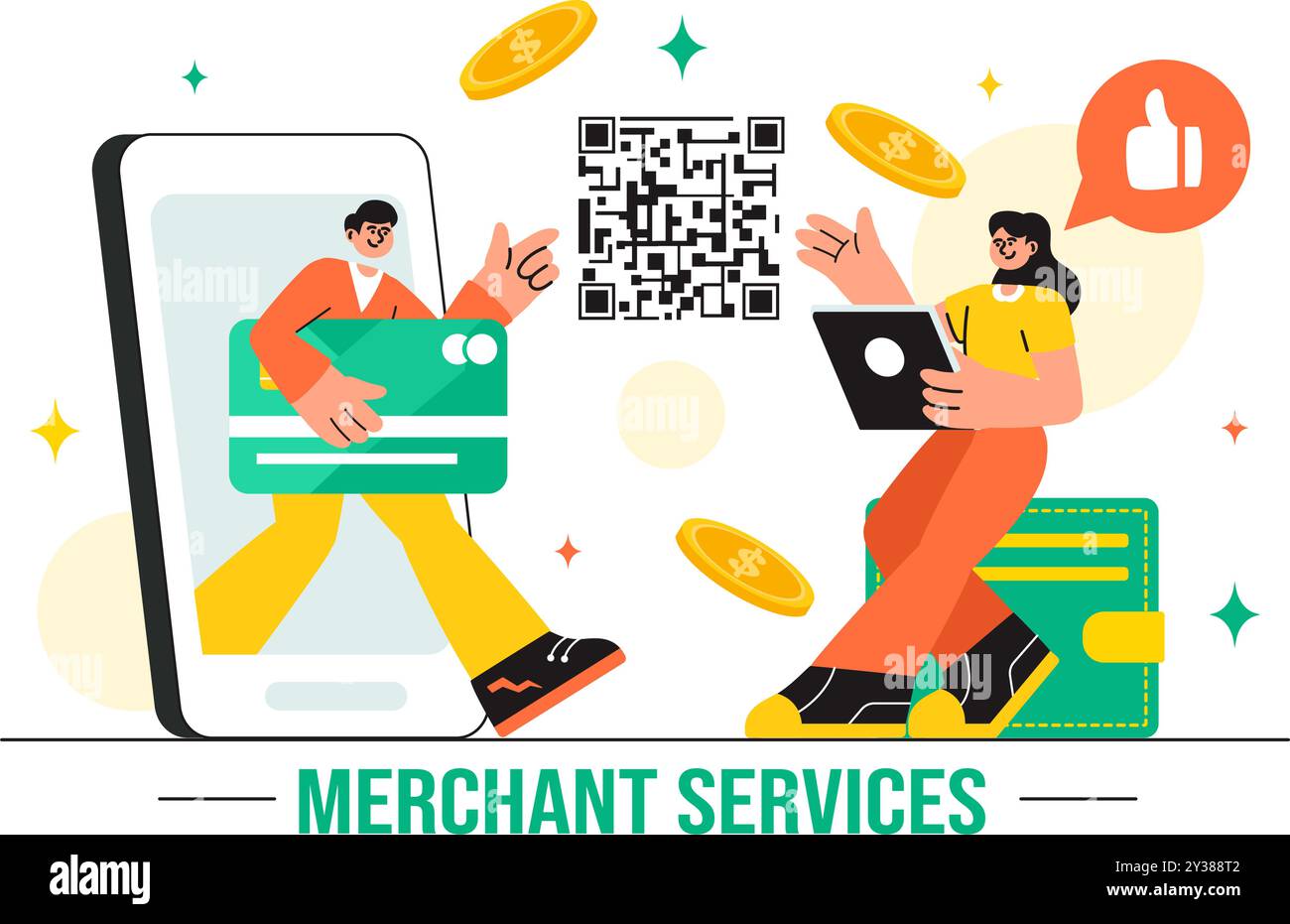 Digital financial services Stock Vector Images - Alamy