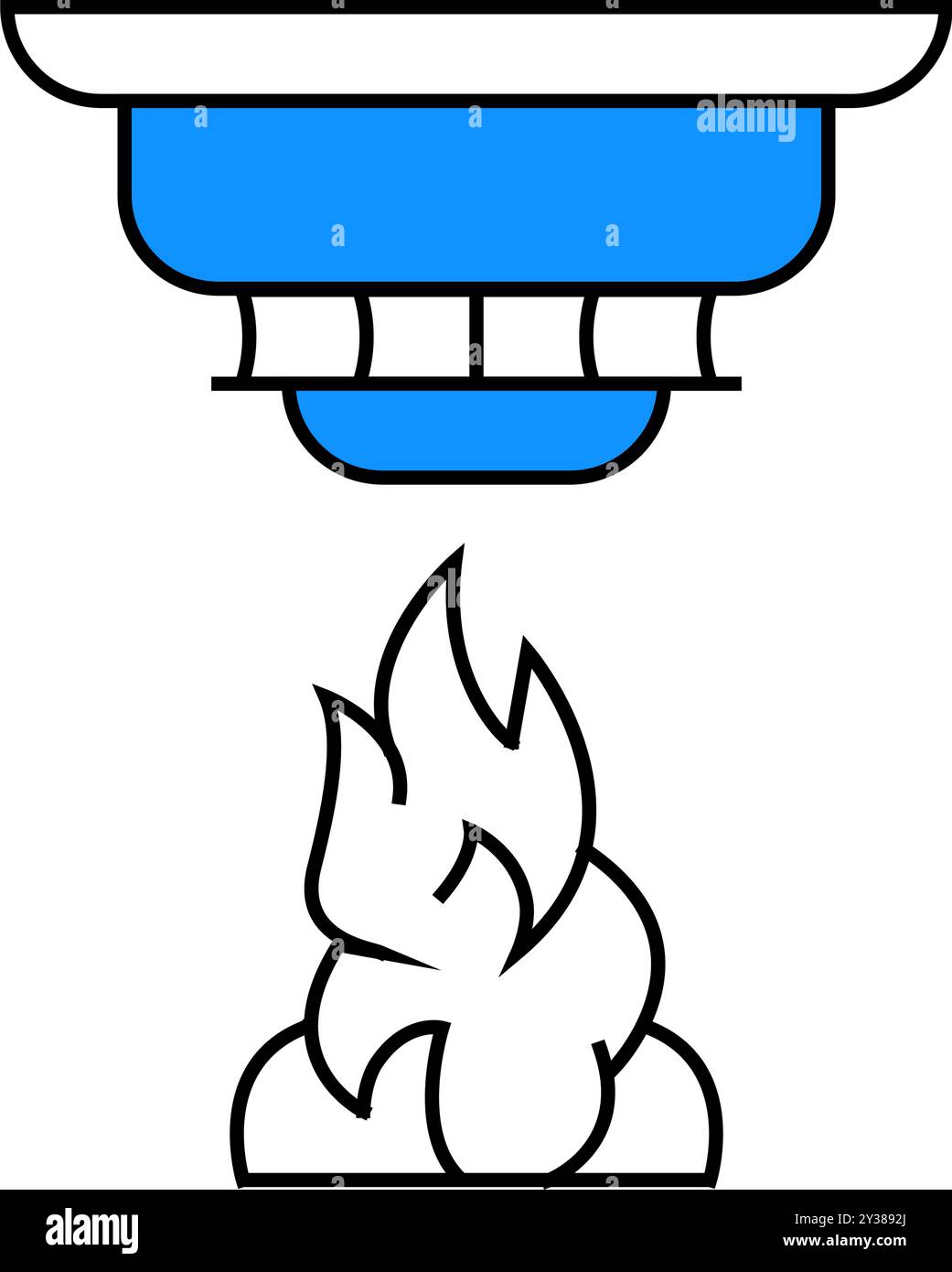 Fire system maintenance Stock Vector Images - Alamy