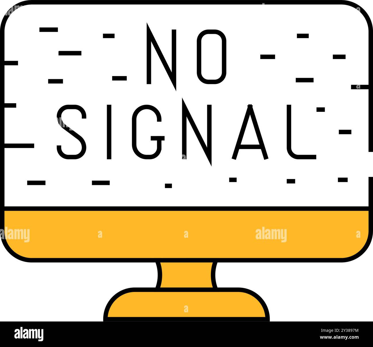 connection lost signal icon color illustration Stock Vector Image & Art ...