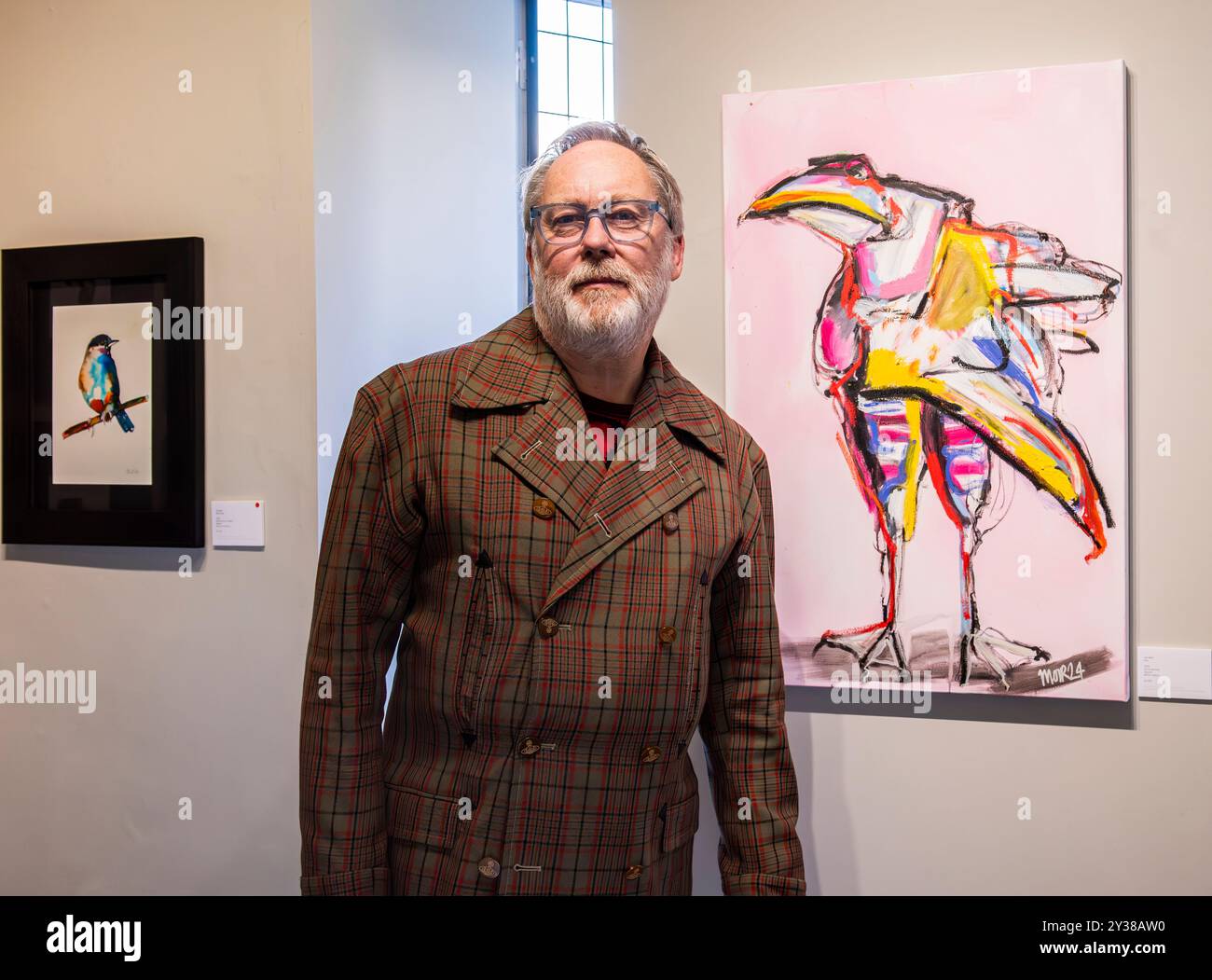 Harrogate, UK. 12th Sep, 2024. Artist and comedian Jim Moir, aka Vic ...