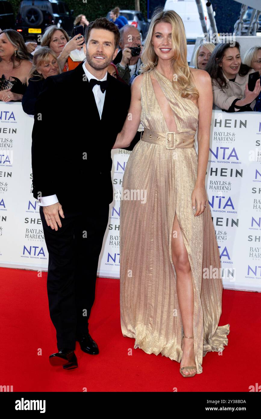 11 Sep 2024, London, England, UK - Joel Dommett and Hannah Cooper ...