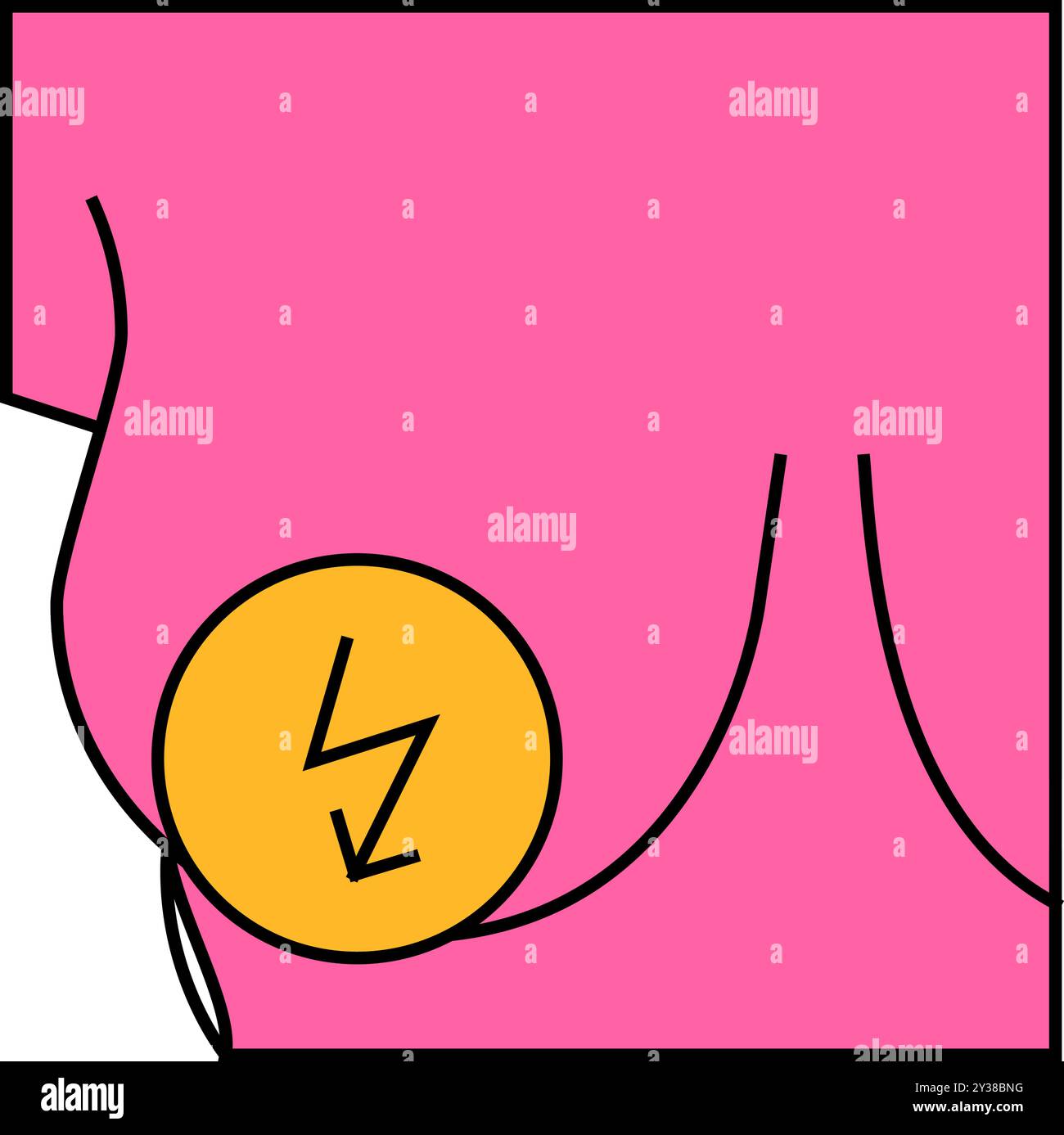 Chest bone color icon Cut Out Stock Images & Pictures - Alamy