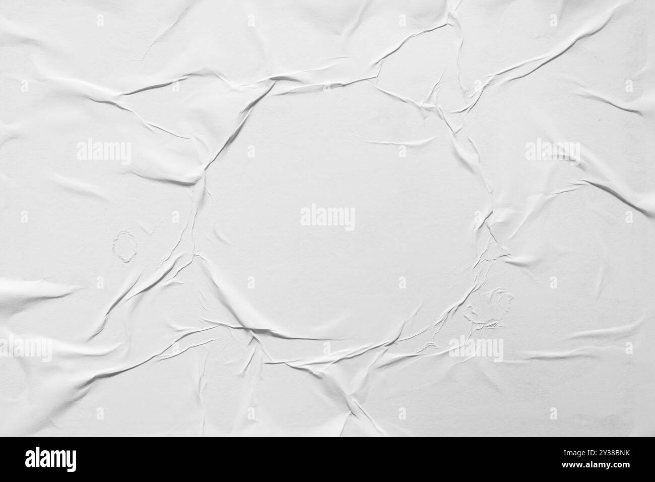 Crumpled white paper texture hi-res stock photography and images - Alamy