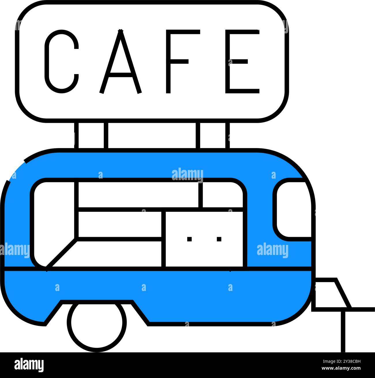 Pull trailer Stock Vector Images - Alamy