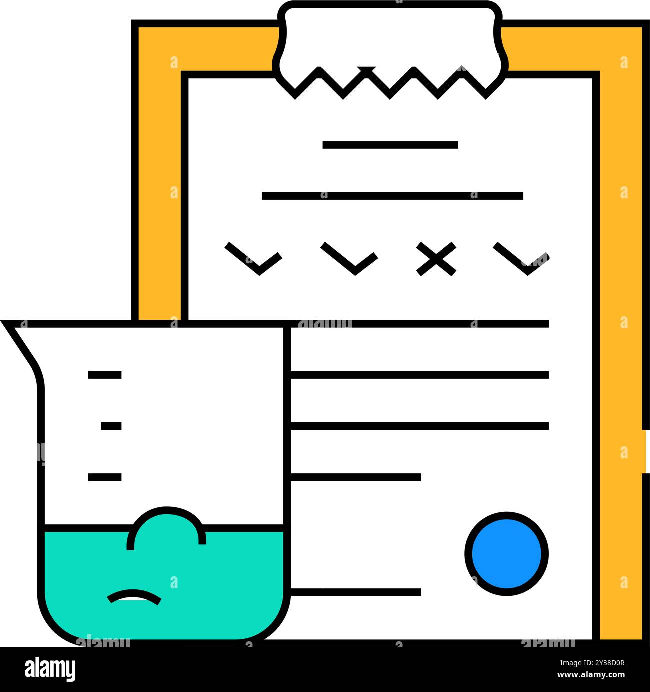 soil analysis icon color illustration Stock Vector Image & Art - Alamy