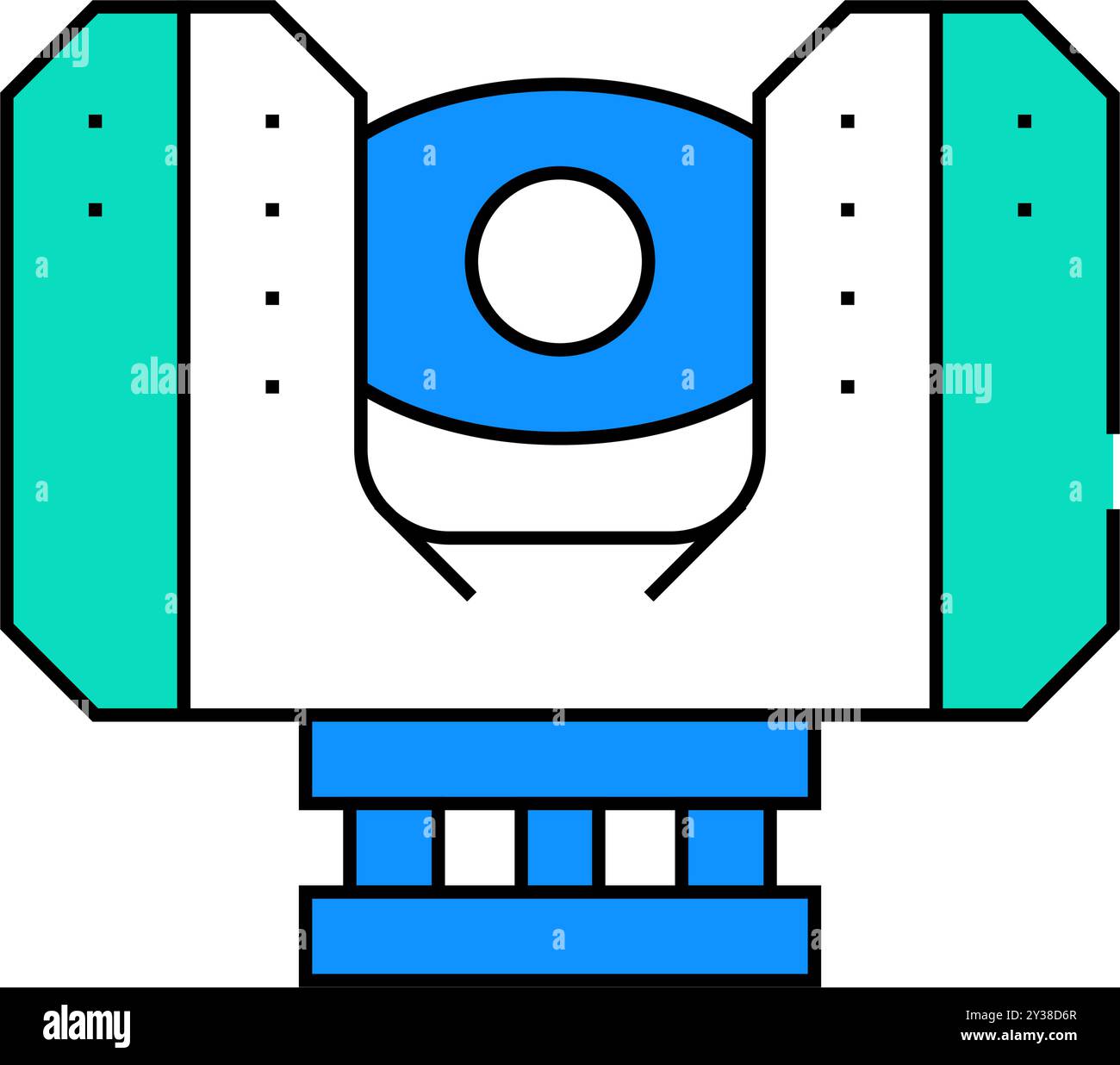 laser scanner device icon color illustration Stock Vector Image & Art ...