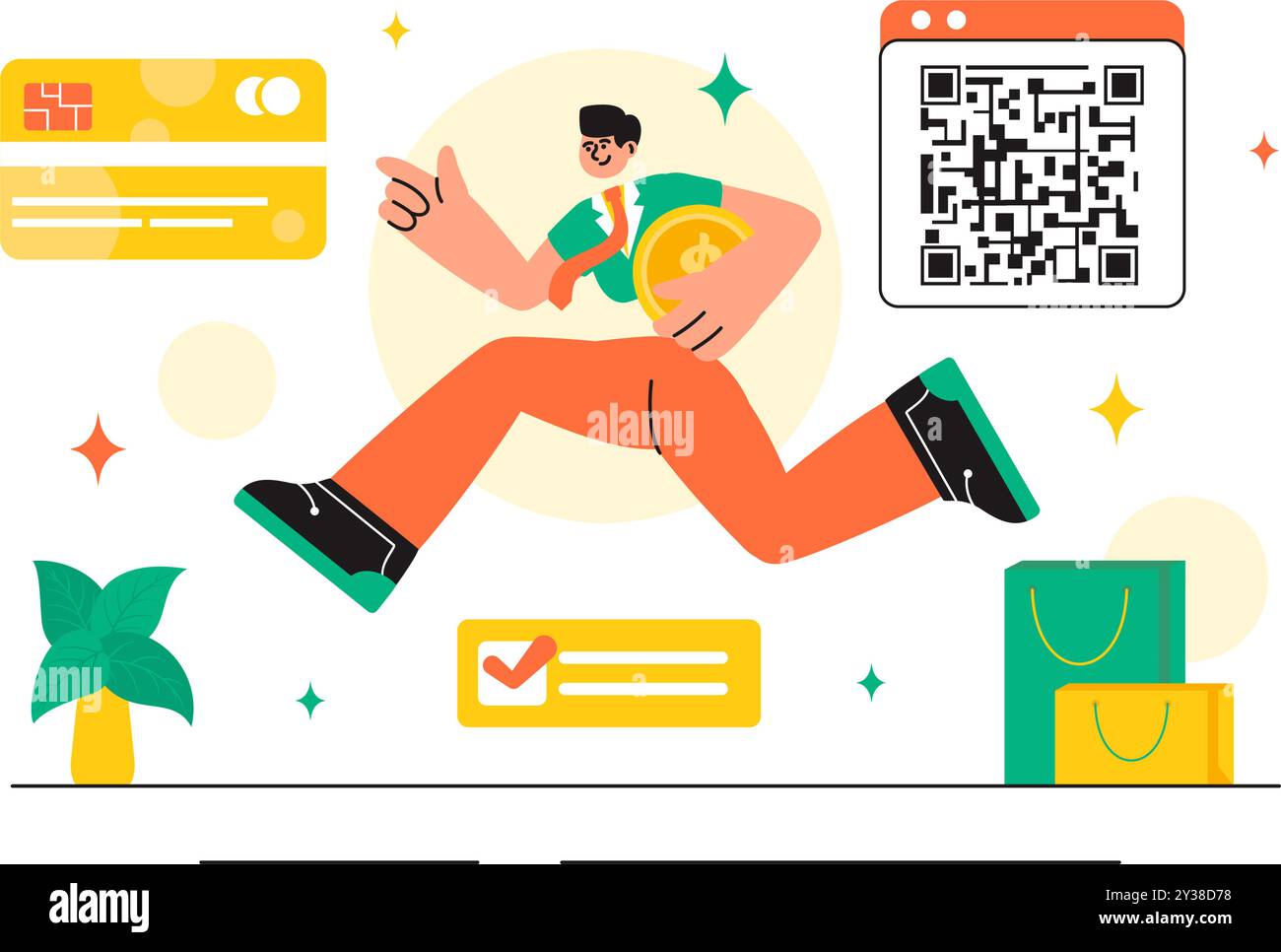 Finance merchant Stock Vector Images - Alamy