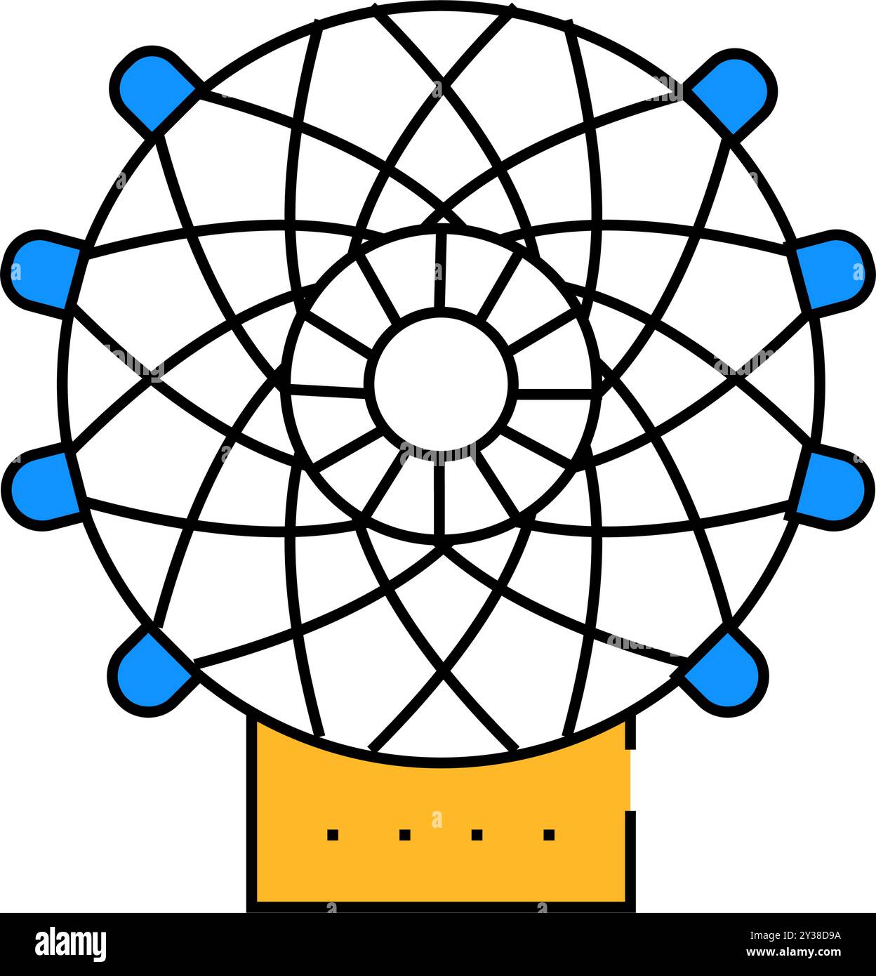 carbon fiber weaving loom icon color illustration Stock Vector Image ...