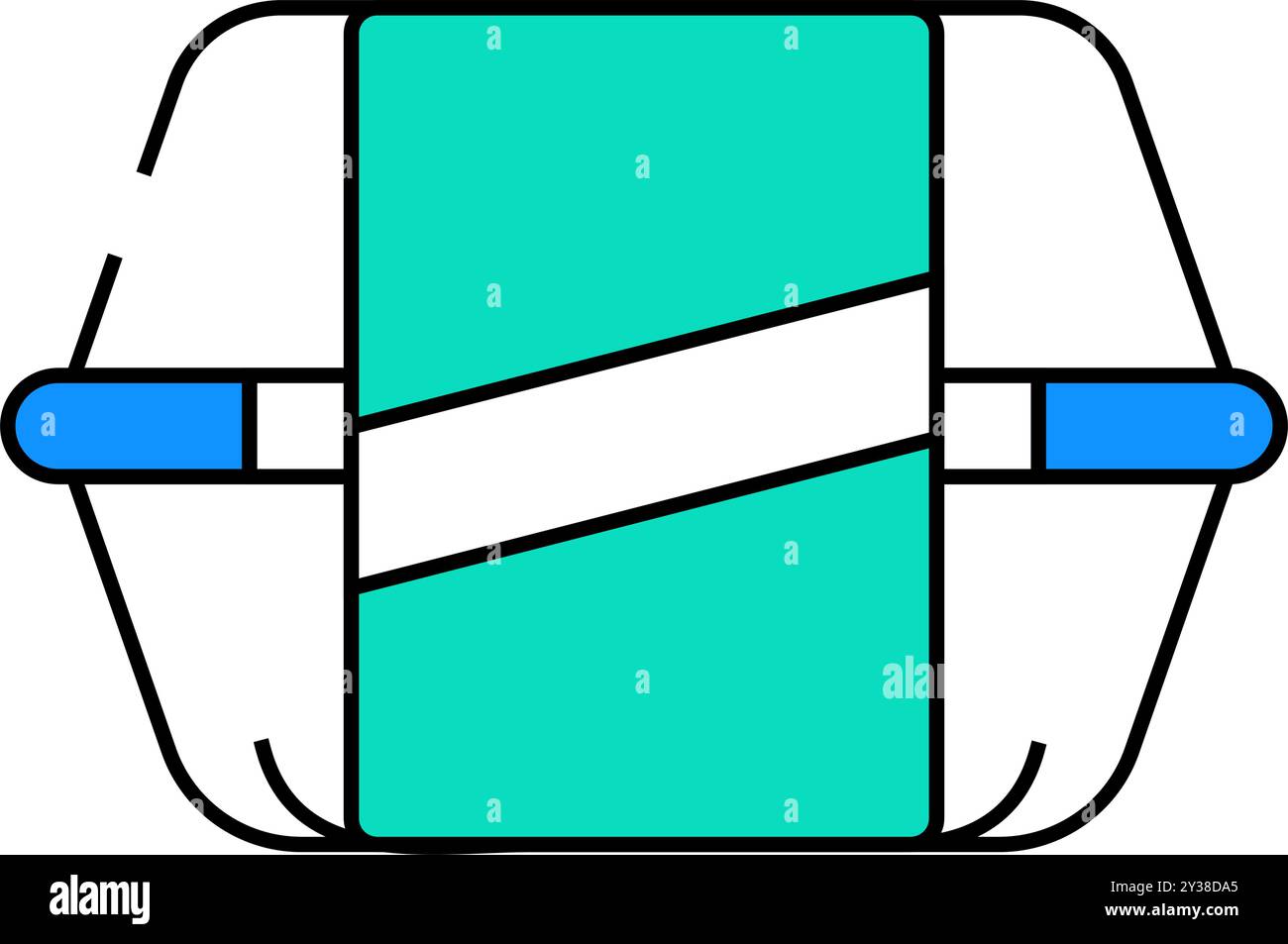 lunch box flat icon color illustration Stock Vector Image & Art - Alamy lunch box flat icon color illustration Stock Vector Image & Art - Alamy
