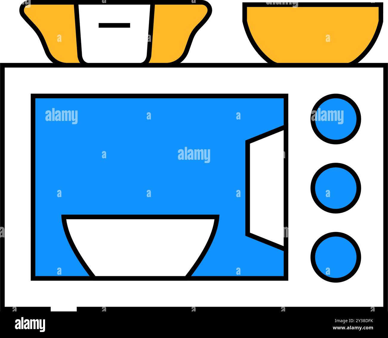 Microwave airline food hot color hi-res stock photography and images ...