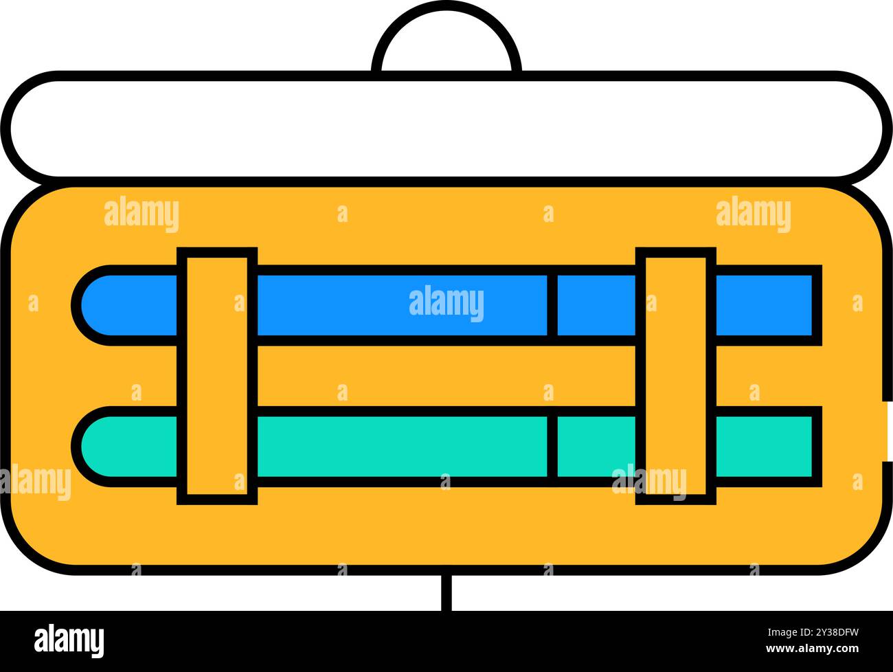 insulin injection set box icon color illustration Stock Vector Image ...