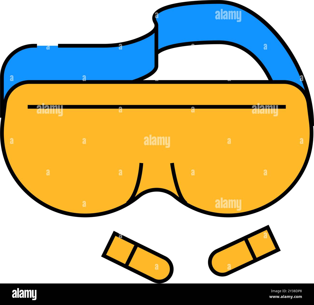 Sleep therapy mask Cut Out Stock Images & Pictures - Alamy