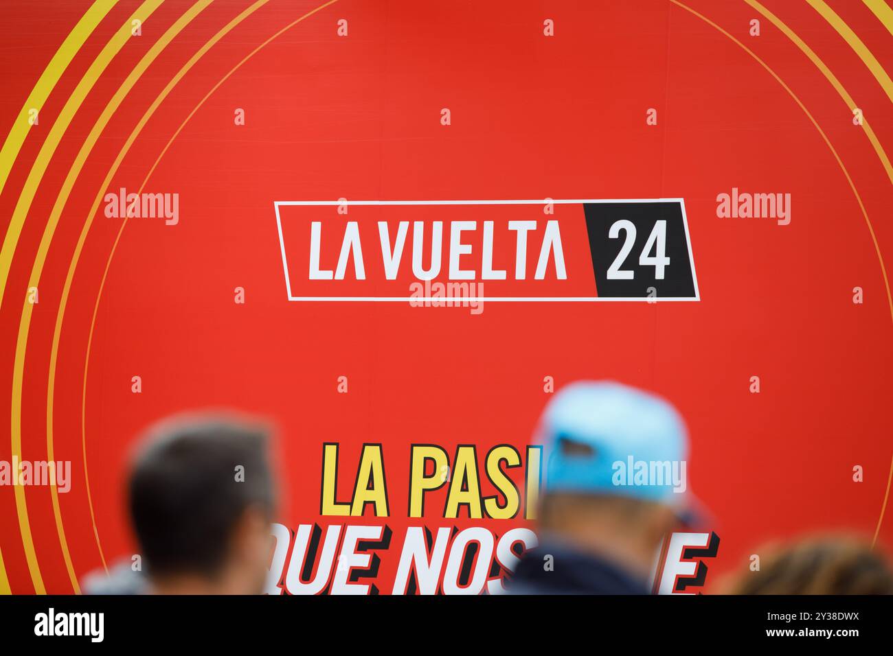 Santander, Spain - September 4, 2024: Official logo of La Vuelta ...