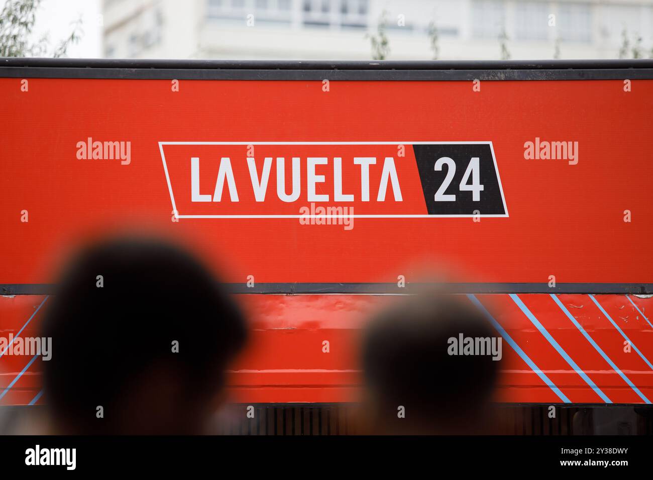 Santander, Spain - September 4, 2024: Official logo of La Vuelta ...