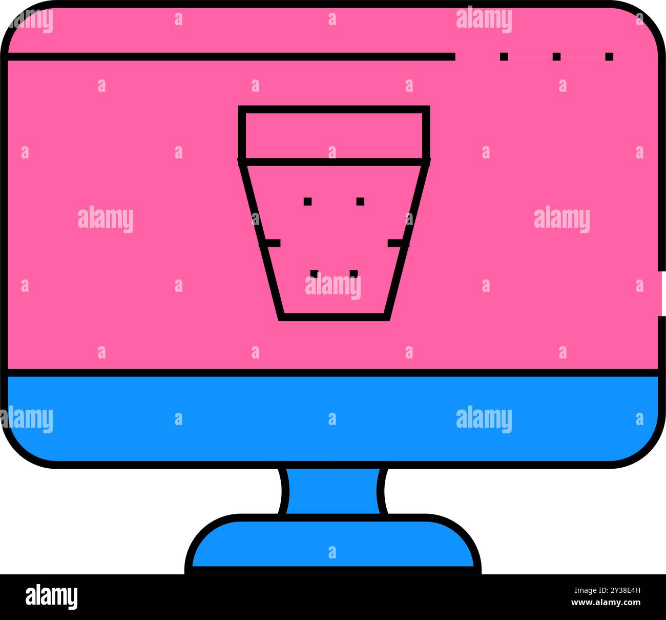 delete digital information operating system icon color illustration ...