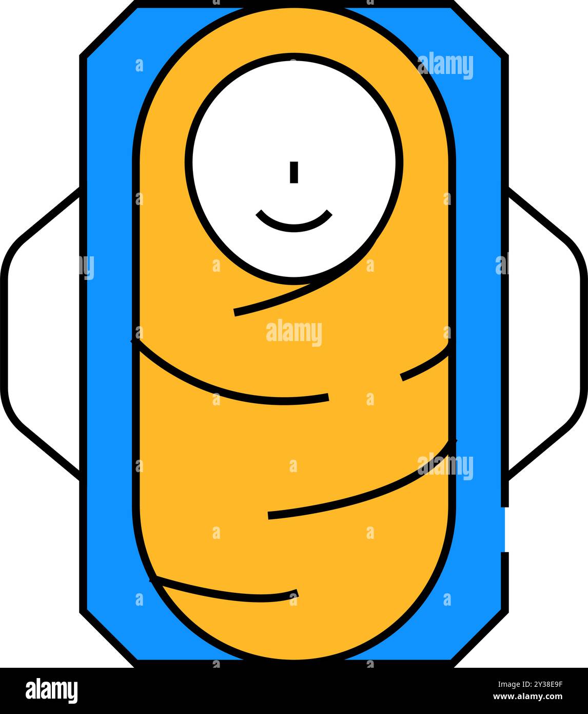 baby newborn icon color illustration Stock Vector Image & Art - Alamy