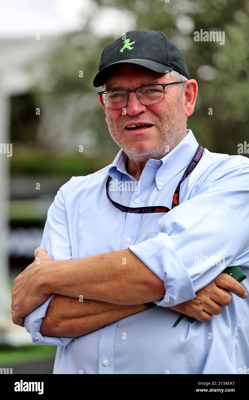 Baku, Azerbaijan. 13th Sep, 2024. Joe Saward (GBR) Journalist. 13.09. ...